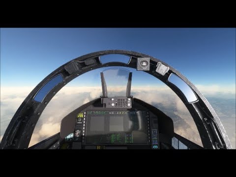 MSFS F15 Fighter Jet from Utah to Colorado - YouTube