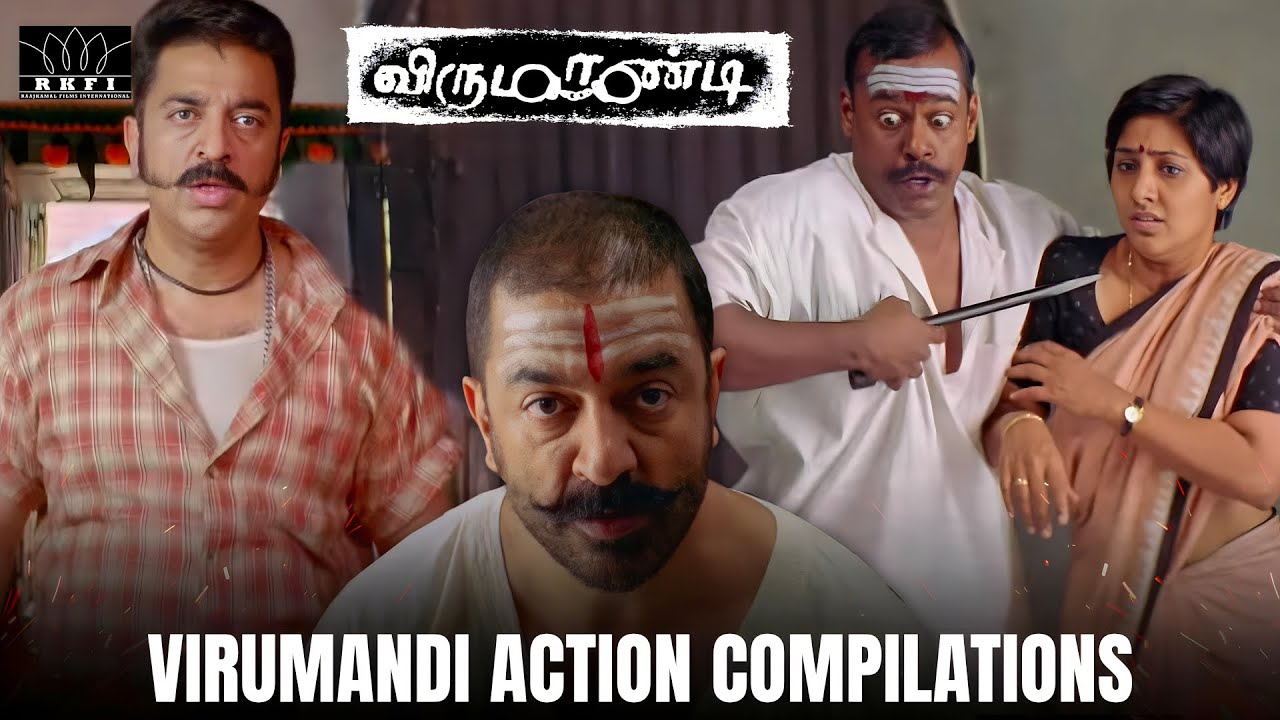 Virumaandi-Virumaandi Action Compilation | Virumaandi | Kamal Haasan ...