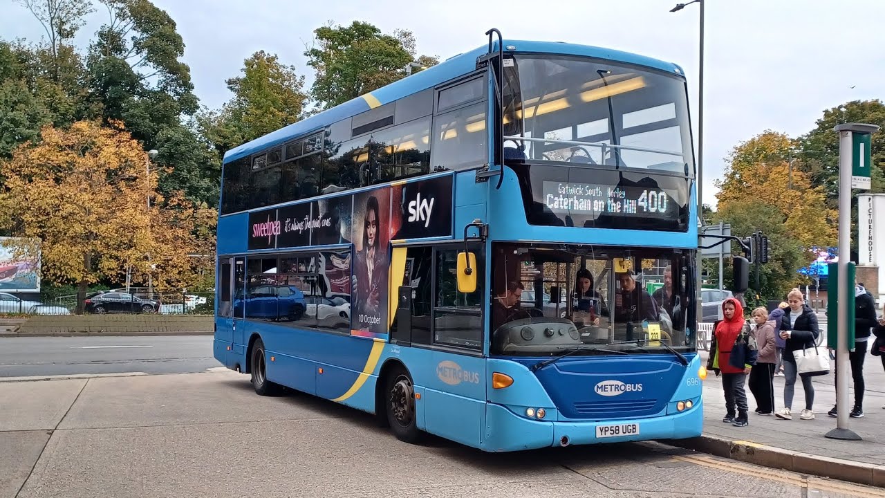 Fast driver | Ride on Metrobus Scania N270UD OmniCity | 6961 (YP58 UGB ...