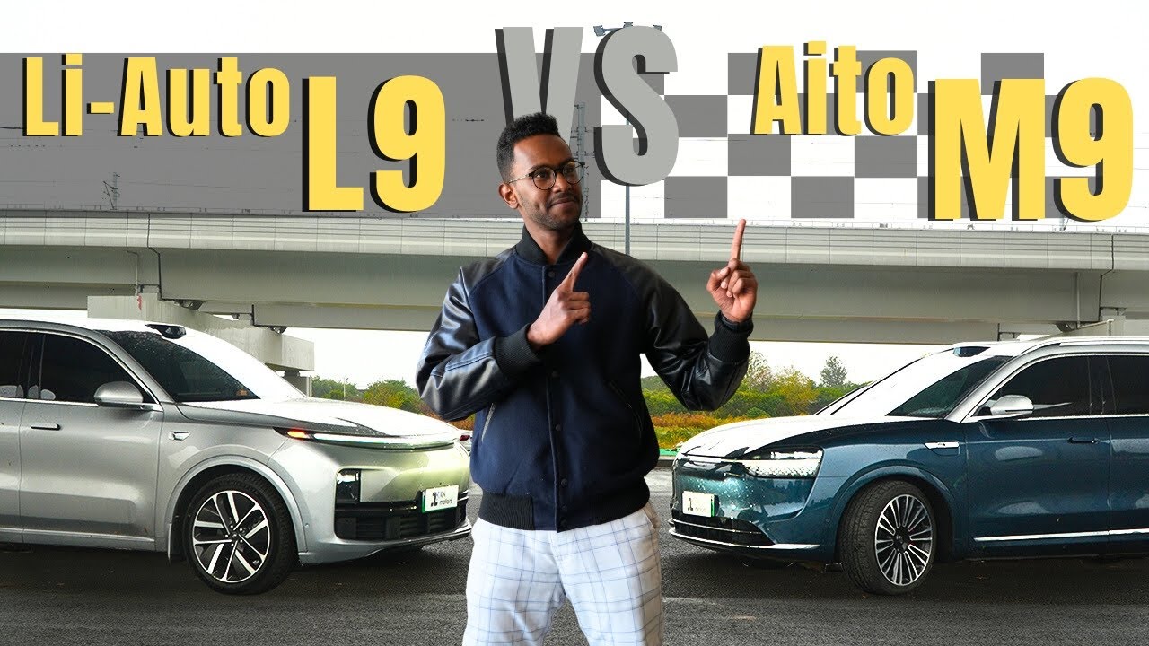 مقارنة بين عمالقة السيارات موسعة المدى ذات الدفع الرباعي الكهربائية لعام 2024 | L9 Vs M9 - YouTube