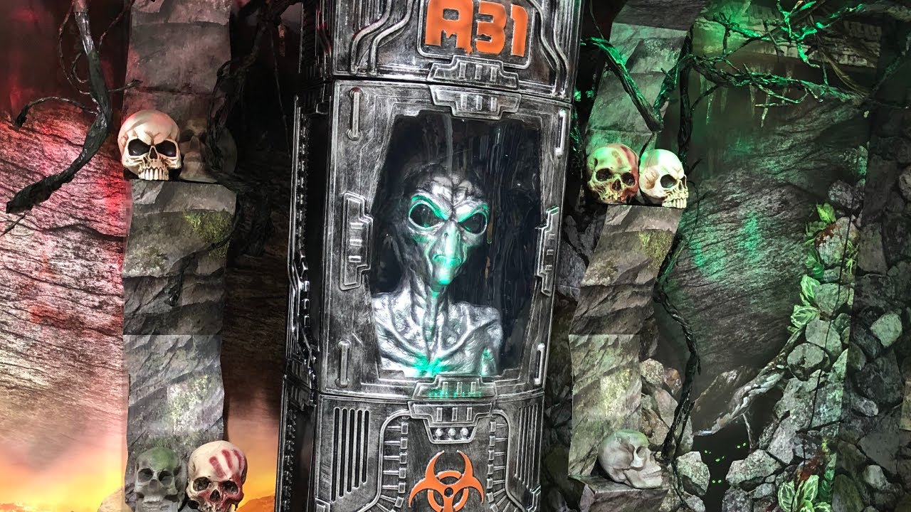 Area 31 Capsule | Spirit Halloween Leftover - YouTube