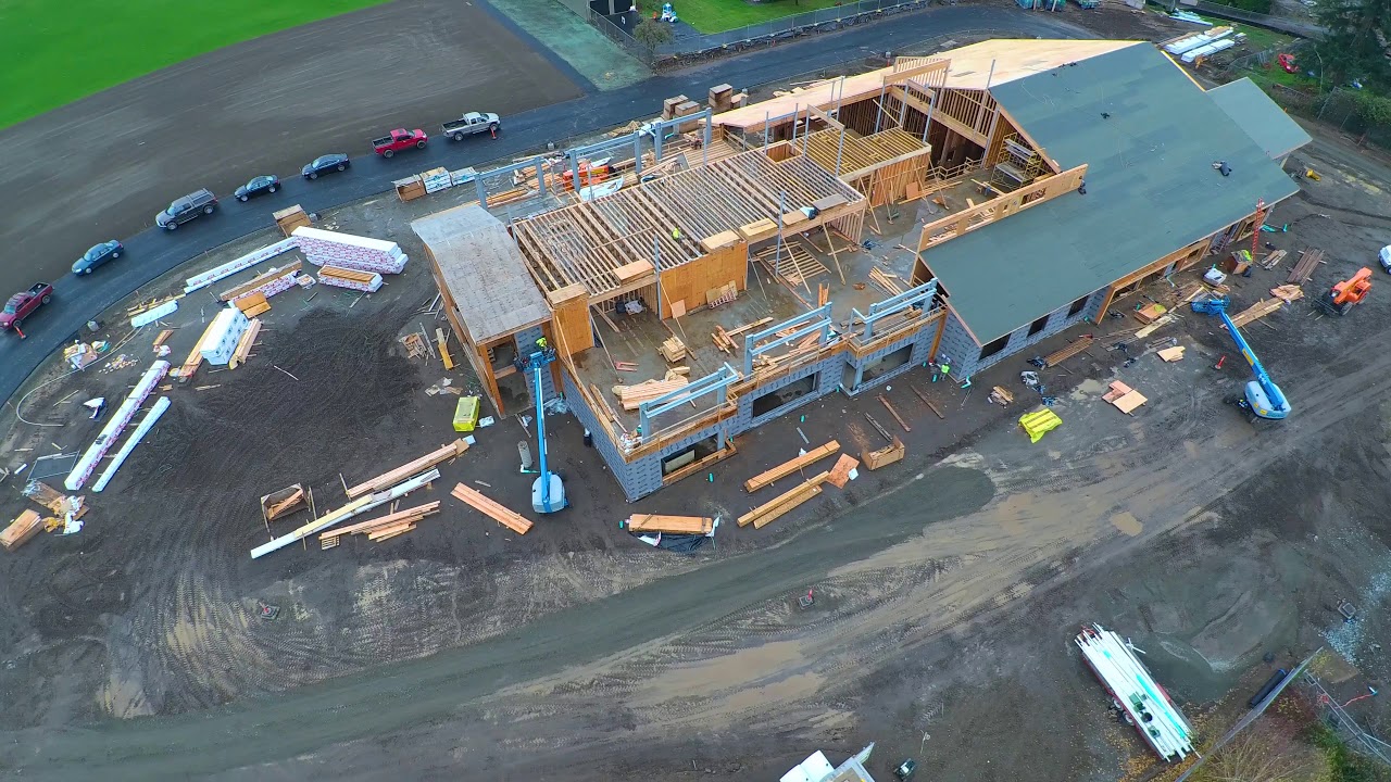Early Learning Center Construction Progress - March 2019 - YouTube