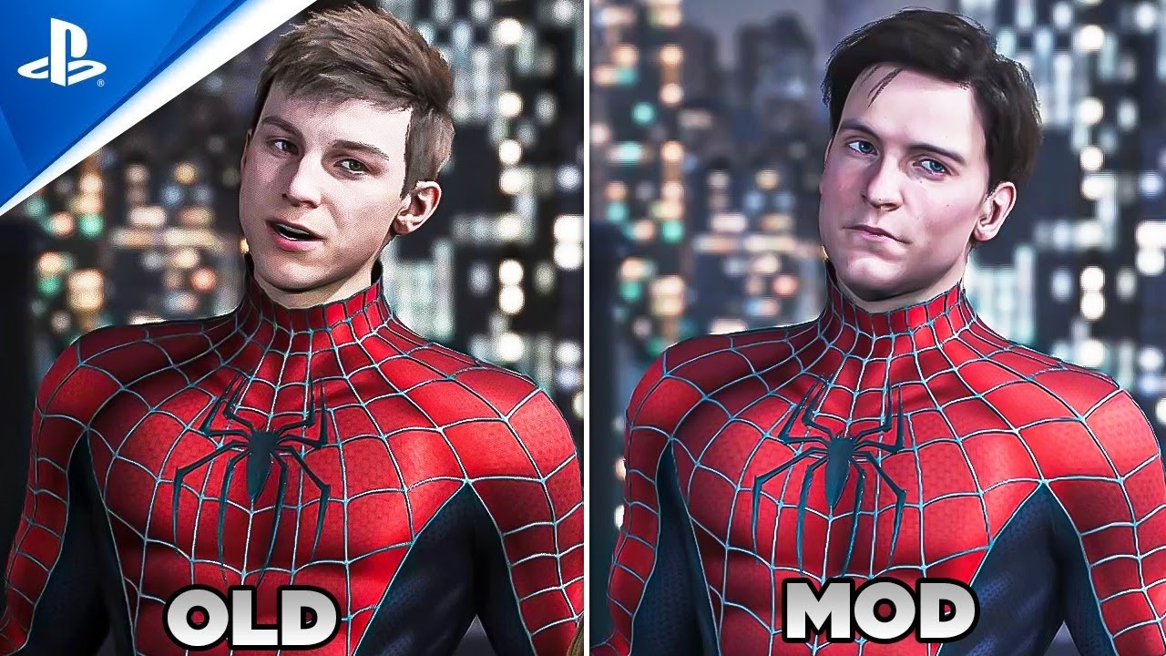 *NEW* 2007 Photoreal Tobey Maguire Face Mod In Marvel's Spider-Man 2 ...