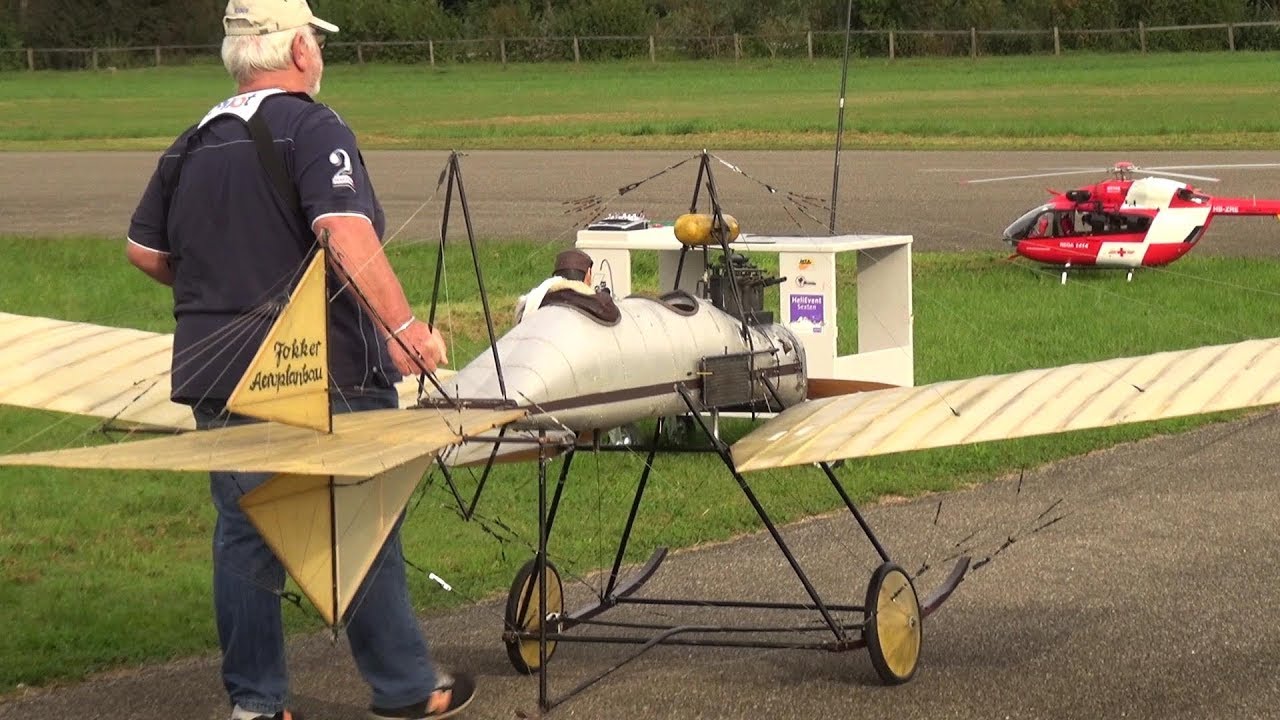 CATEGORY FIRST PLANE: FOKKER SPINNE 1911 HUGE RC SCALE MODEL OLDTIMER ...