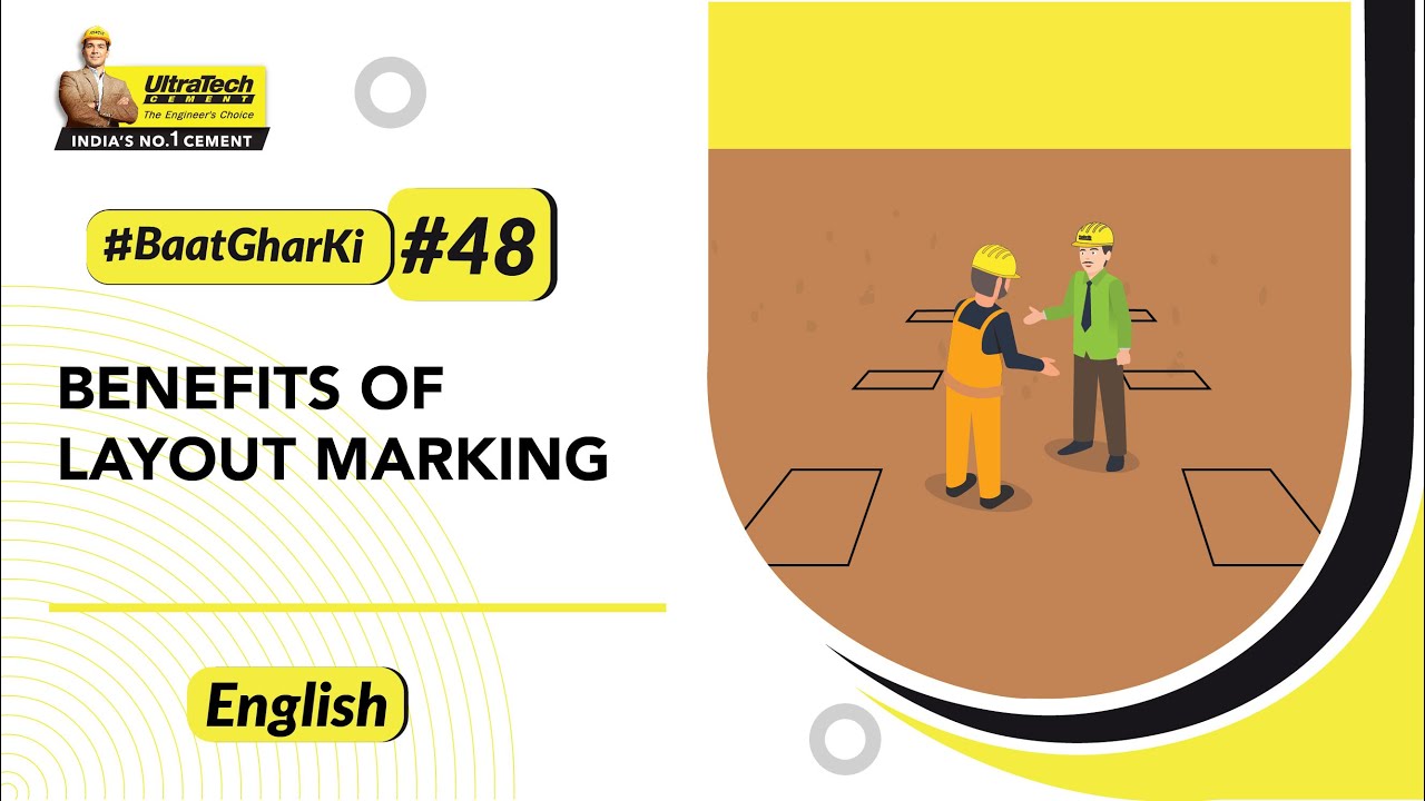 Home Layout Marking | The Right Way Of Layout Marking | UltraTech # ...