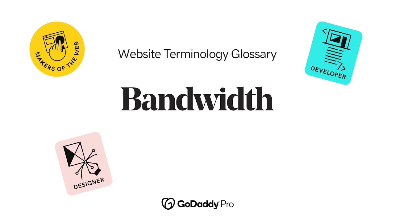 Bandwidth Explained | Web Pro Glossary - Website Hosting Vol.1 - YouTube
