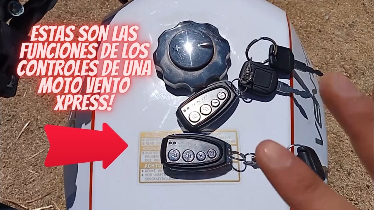 ESTAS son LAS FUNCIONES DE LOS CONTROLES DE UNA MOTO VENTO XPESS ...