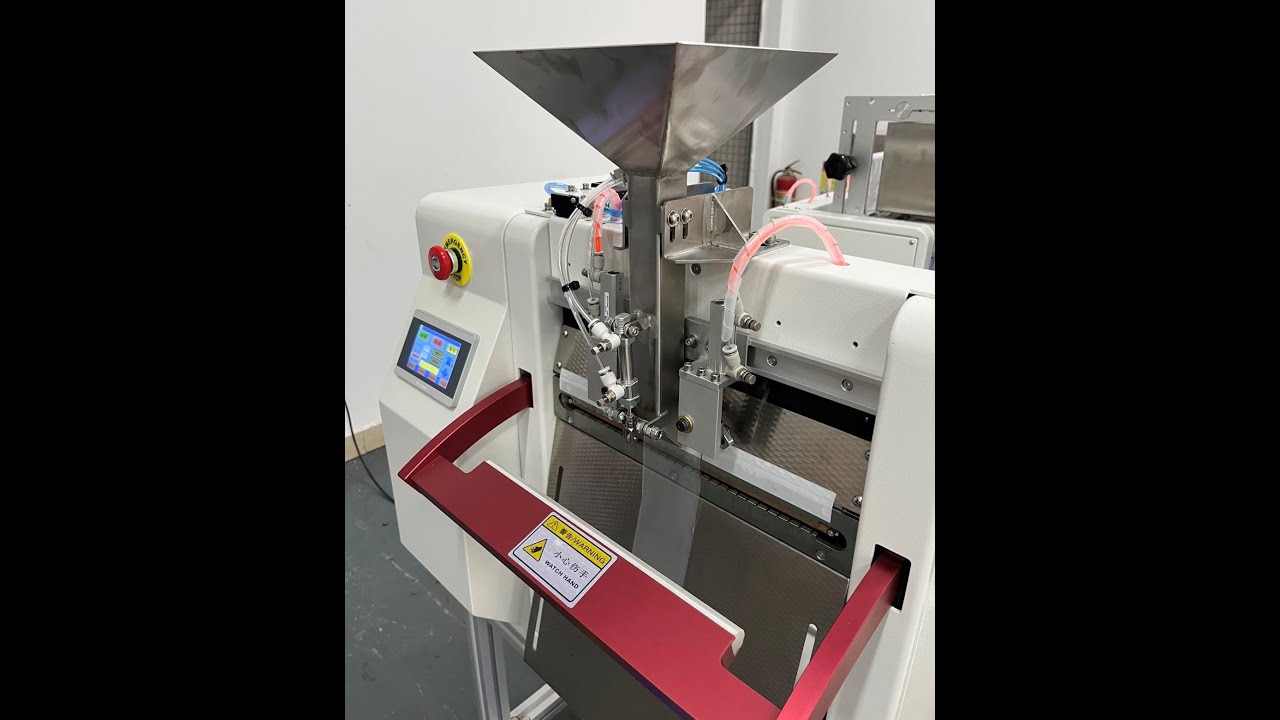 Autobag machine@ Auto Bagger with funnel - YouTube