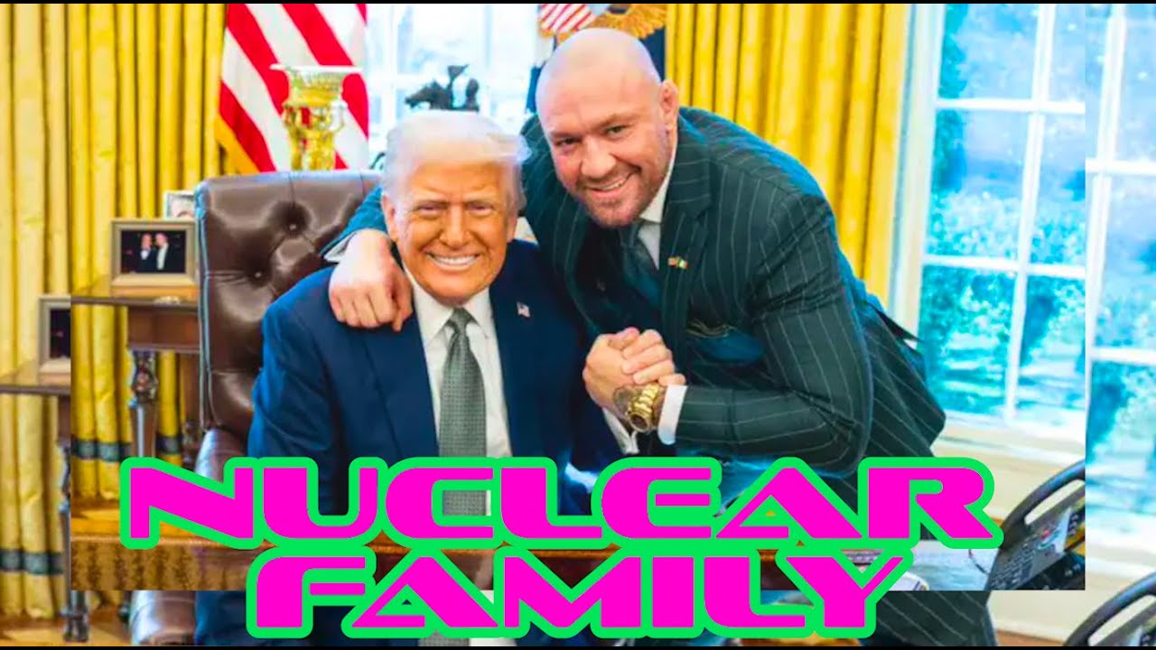 "Nuclear Family" Sitcom starring Conor McGregor and Trump "st patrick's ...
