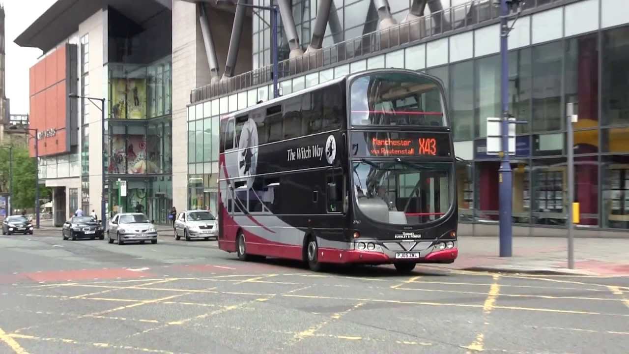 Manchester Bus Route X43 The Witch Way Livery Youtube