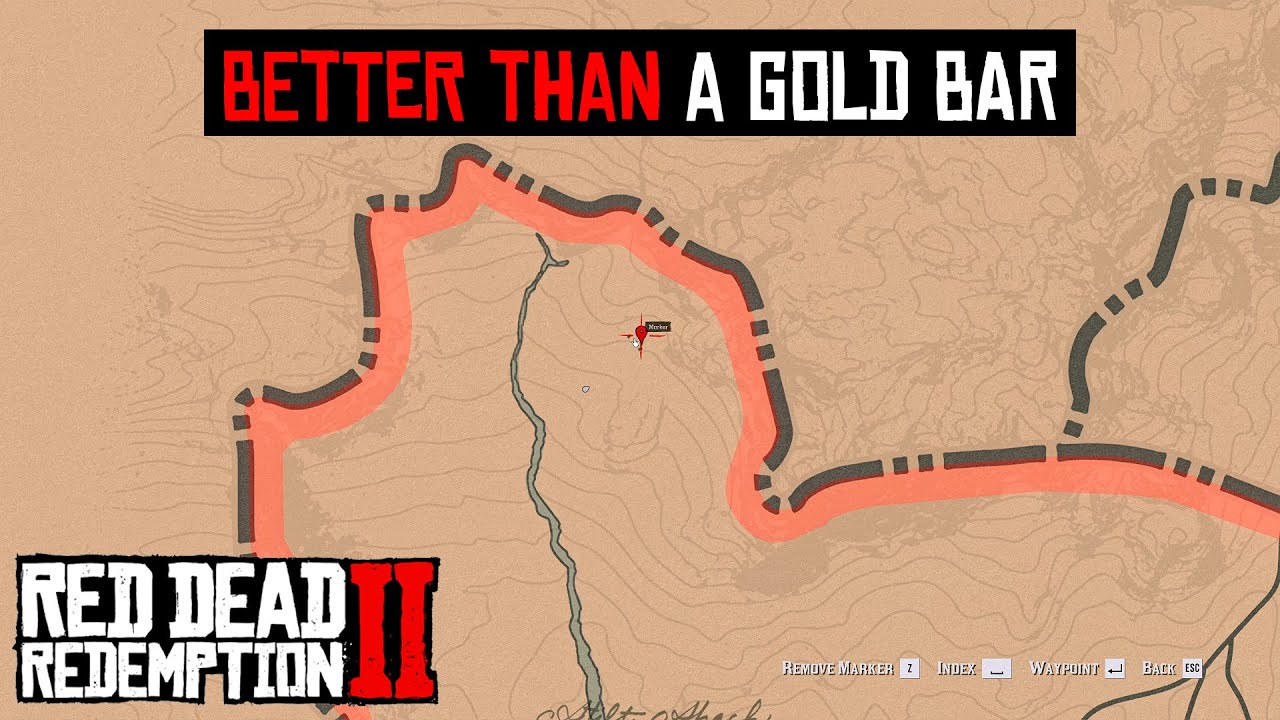 The Most Powerful Revolver Made From A Gold Bar - RDR2 - YouTube