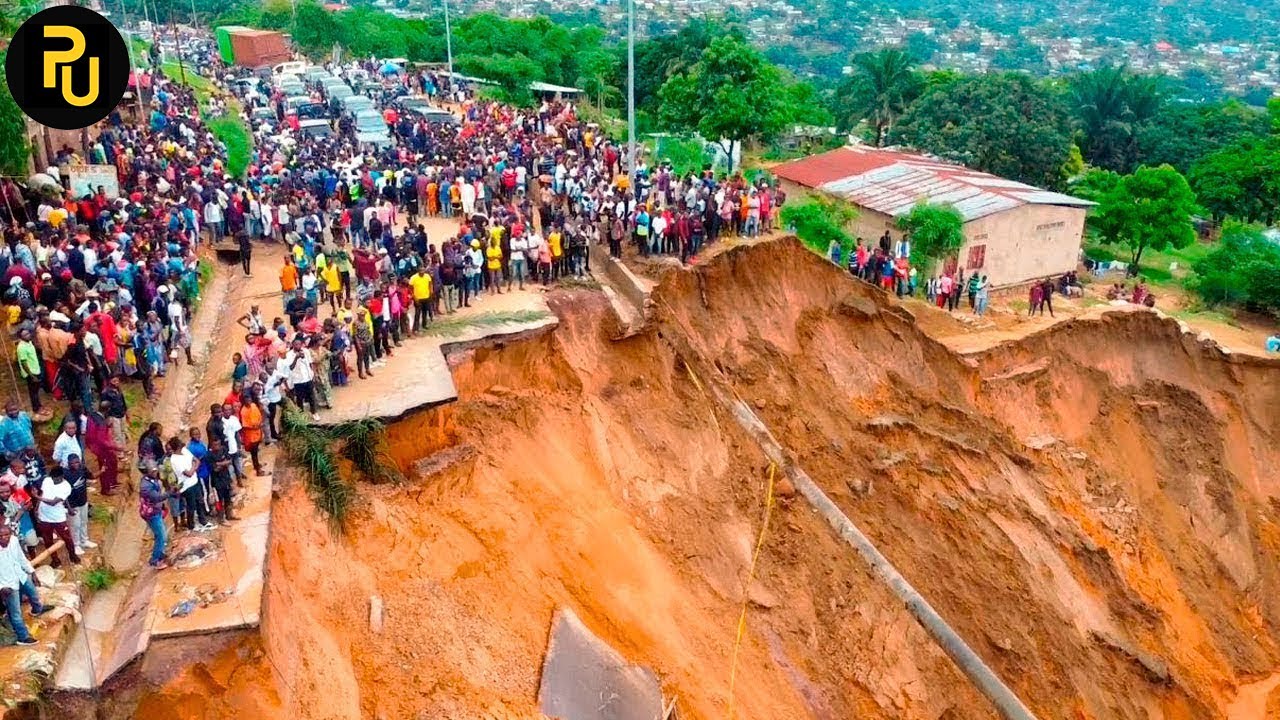 Terrifying Natural Disasters 2024 | Unseen Footage: Wayanad Landslide ...