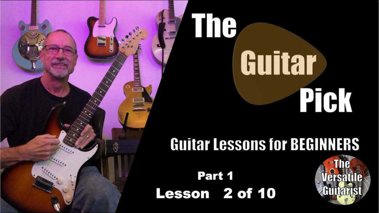 EASY Beginner Guitar Lesson + Tutorial - How to Hold A Guitar Pick ...