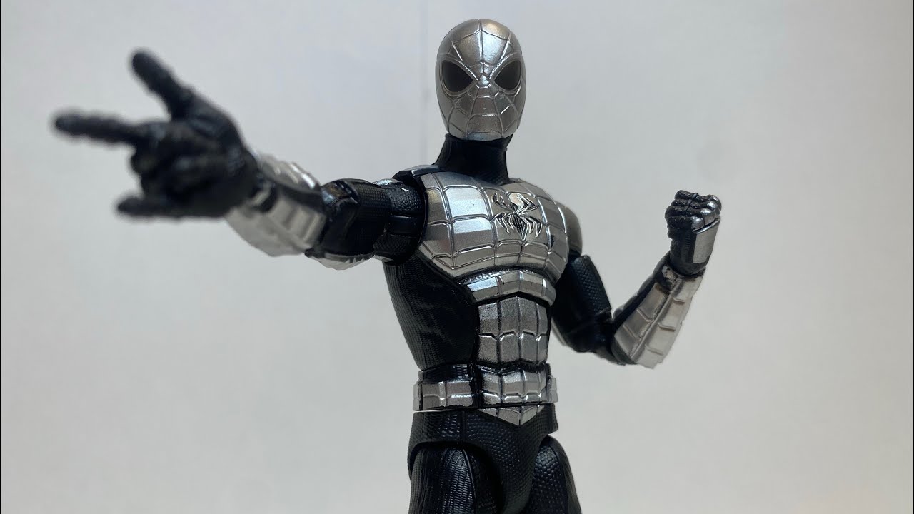 Marvel Legends Spider Armour Mark 1 Retro Carded action figure review ...