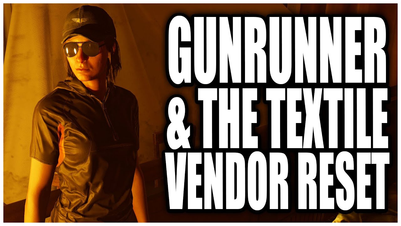 THE DIVISION 2 SECRET VENDORS! (Gunrunner and Textile Vendor Reset ...