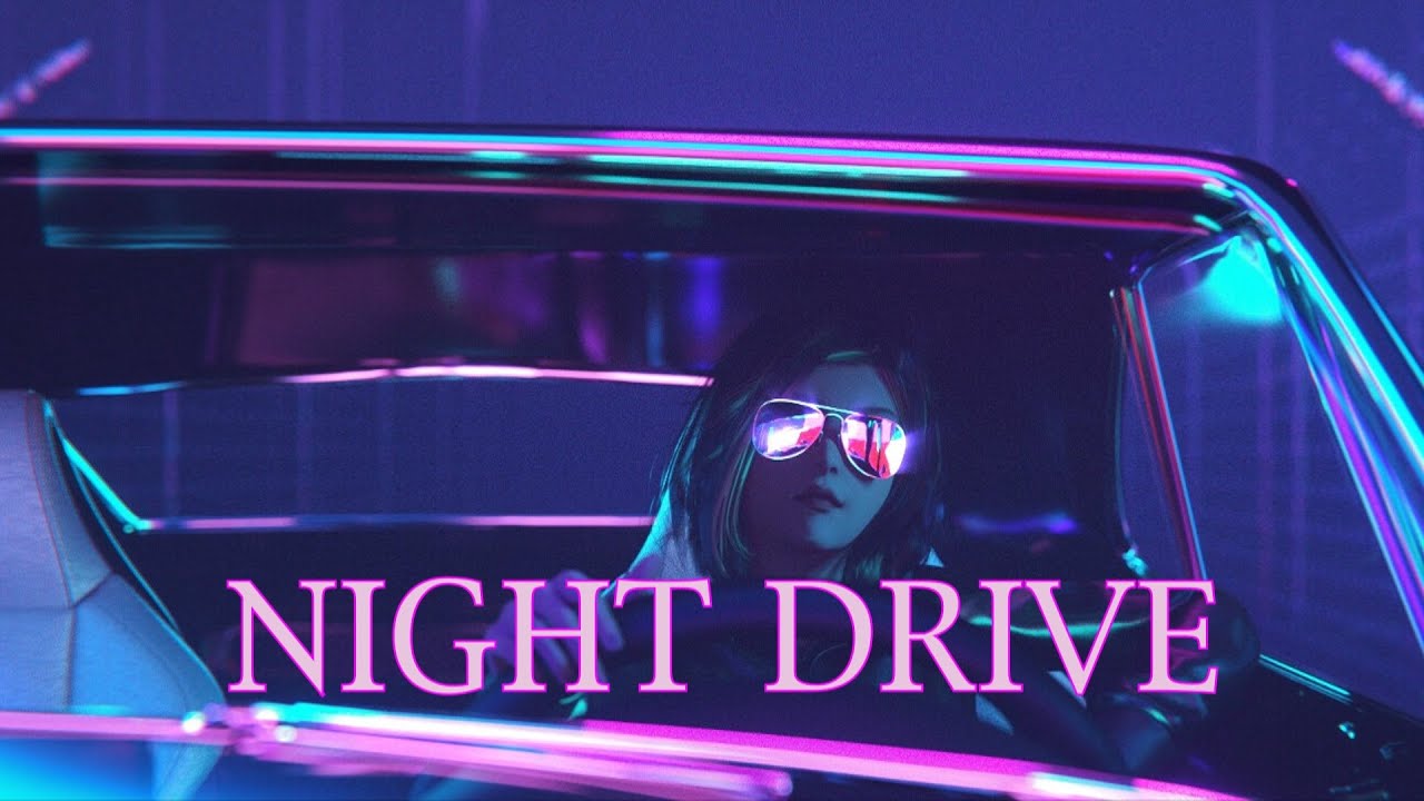 'NIGHT DRIVE' | A Vocal Synthwave and Retro Electro Mix - YouTube