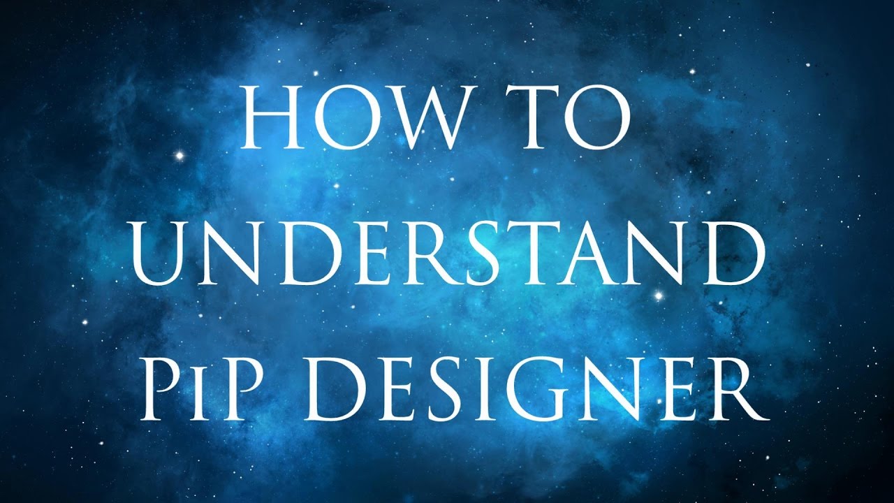How to understand PiP Designer in PowerDirector - YouTube
