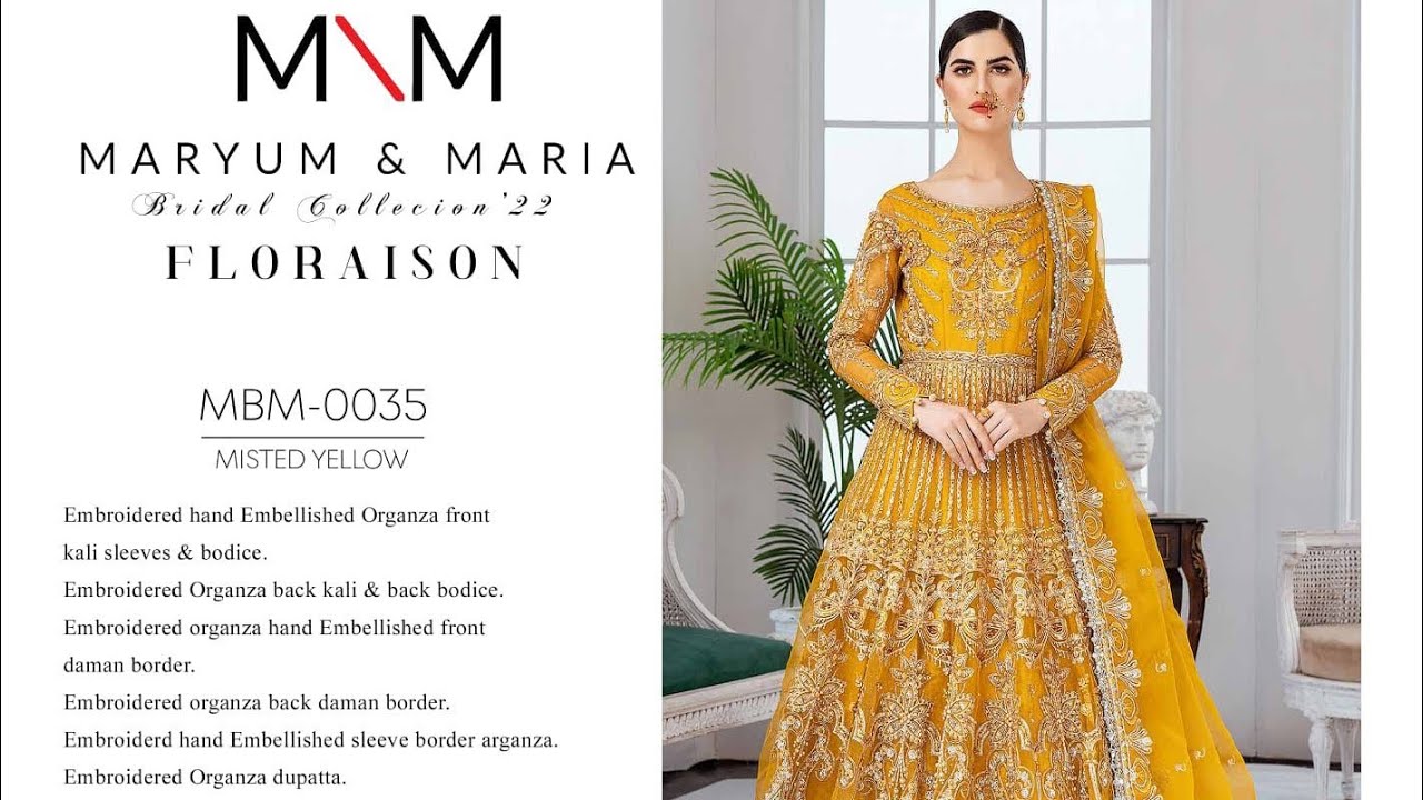 Misted Yellow By Maryam & Maria 35 - YouTube