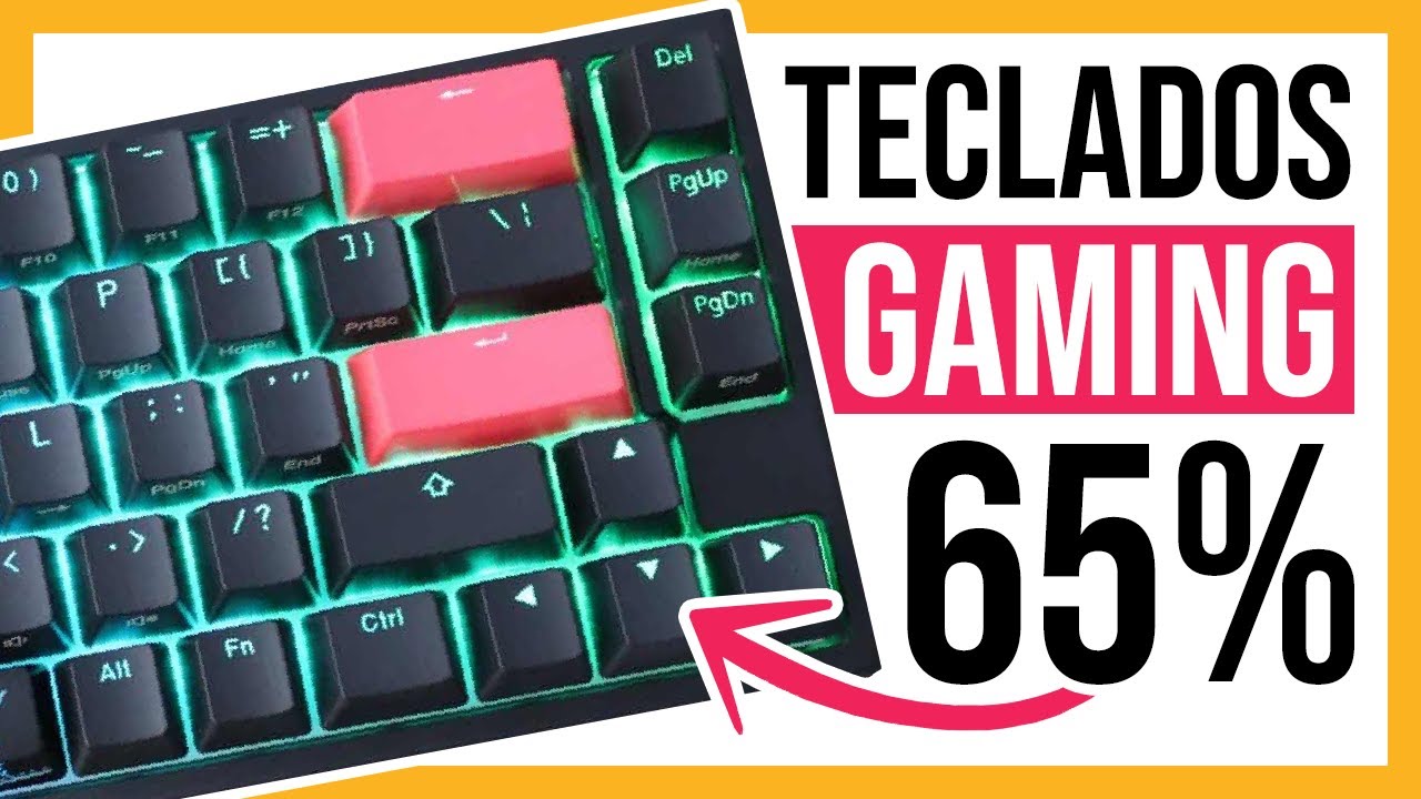 🥇 7 mejores TECLADOS GAMING MECÁNICOS 65% SF con FLECHAS 👌 Jugar y ...
