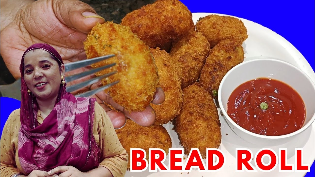 Bread Roll | Snacks Recipe | snacks | Bread - YouTube