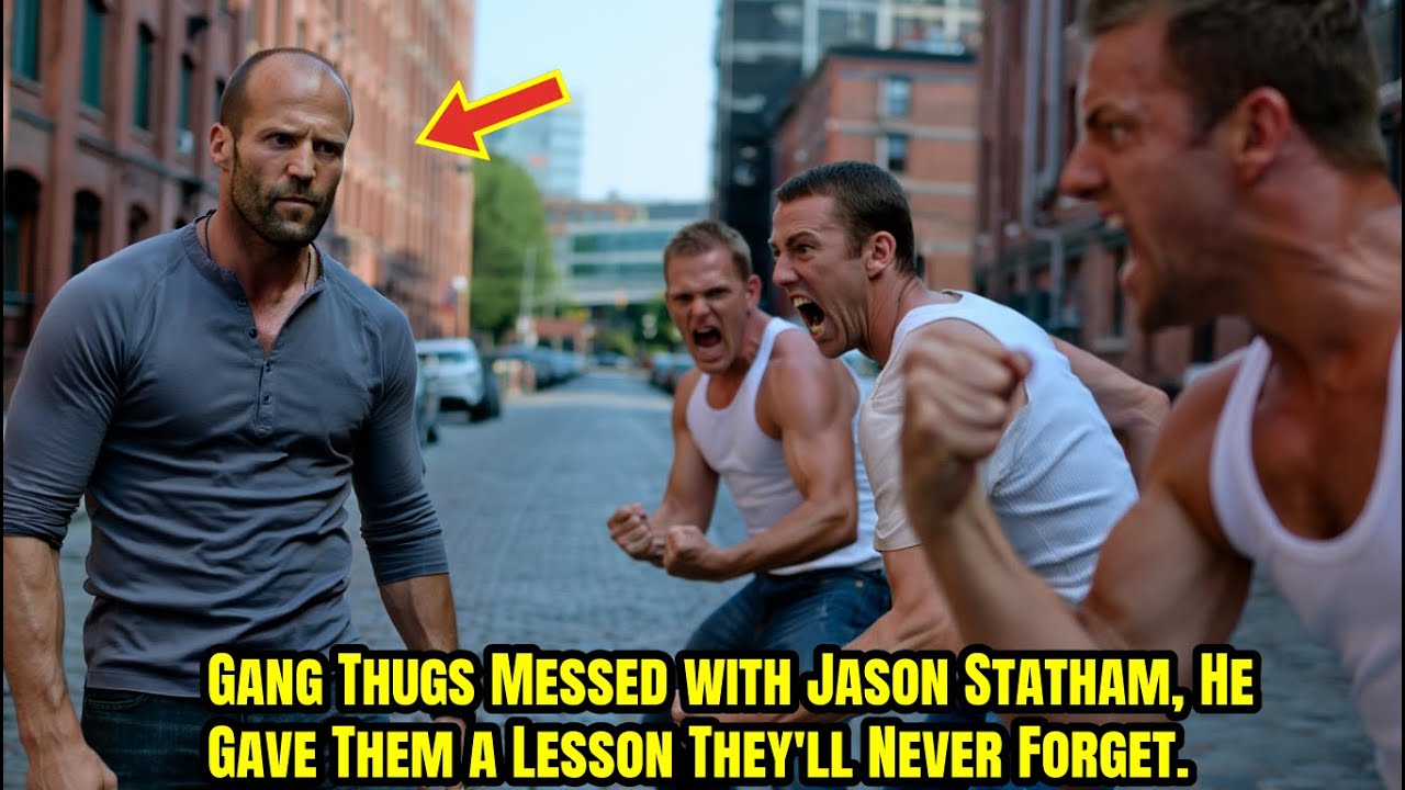 Gang Thugs Messed with Jason Statham, He Gave Them a Lesson They'll ...