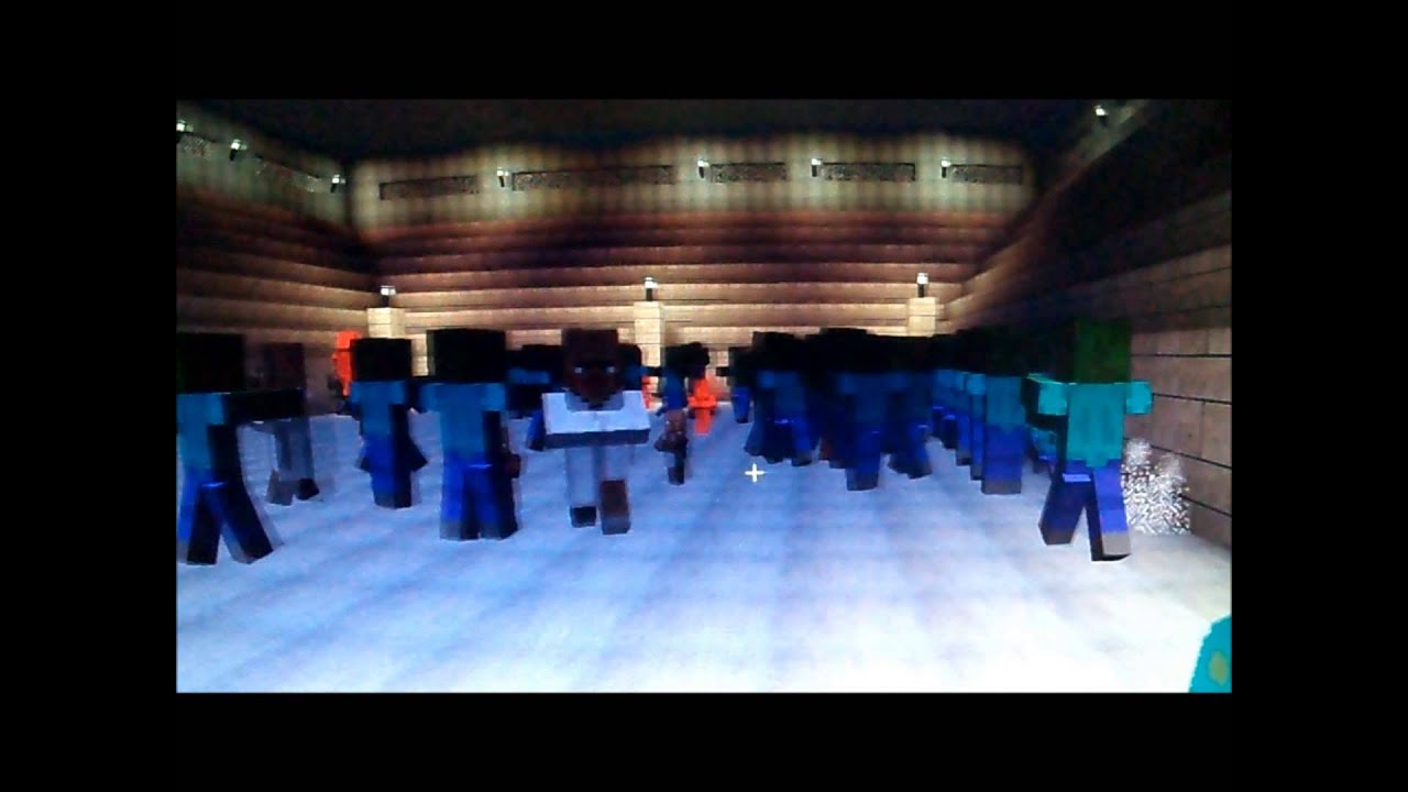 Minecraft death arena Zombies vs Humans - YouTube