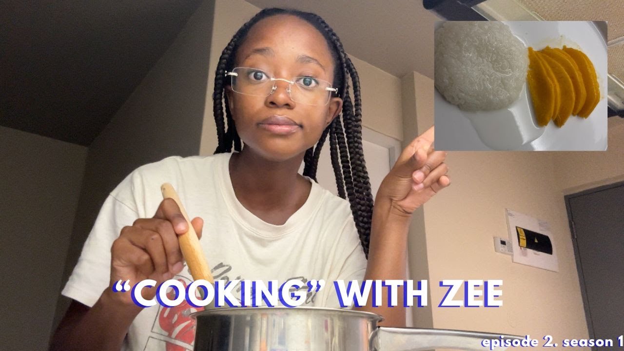 my dad threw my cat away & making spicy mango rice | "cooking" with zee ...