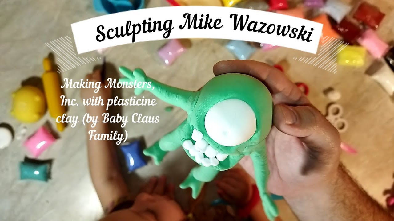 Sculpting/modeling Mike Wazowski / Making Monsters, Inc. with ...