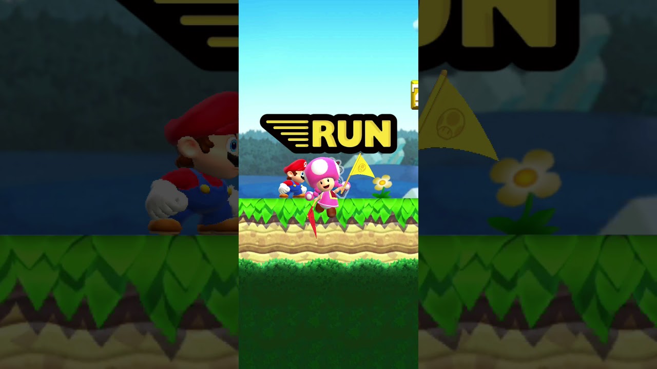 Super Mario Run: levels 1-4 - YouTube