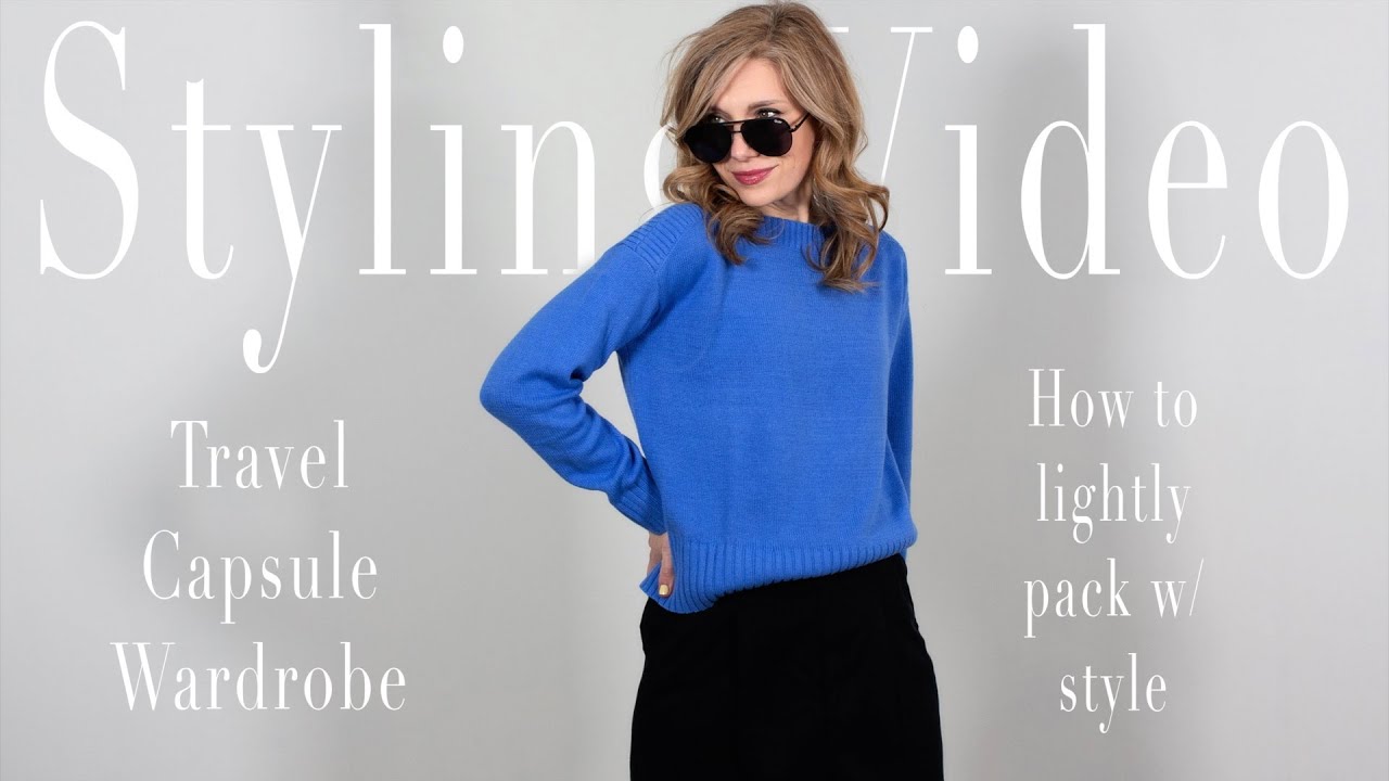 Travel Capsule Style | Minimalist Packing | Glossy Philosophy | # ...