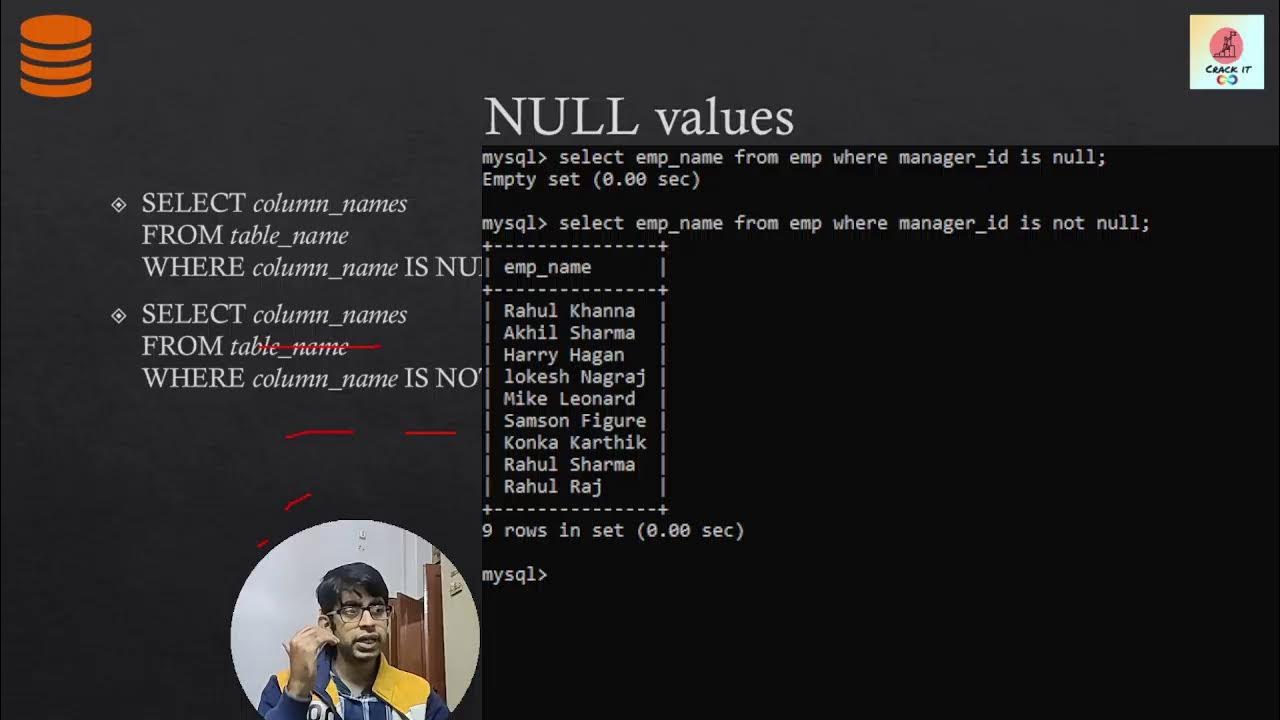 SQL | Part-10 | DBMS - YouTube