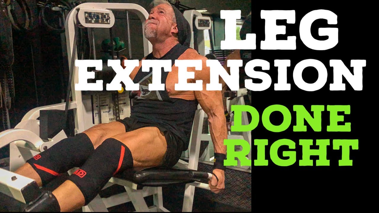 Leg Extension: Done Right! - YouTube