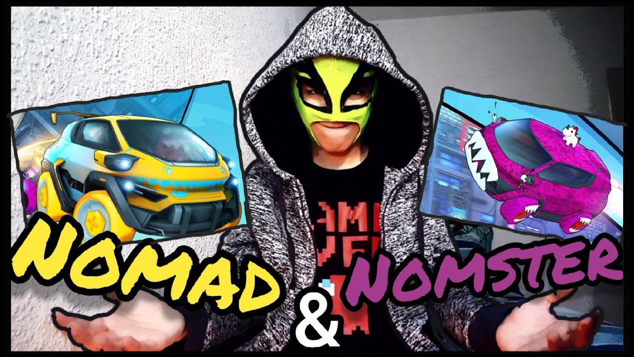 Dibujando el Nomad y Nomster de Rocket League / Drawing the Nomad and ...