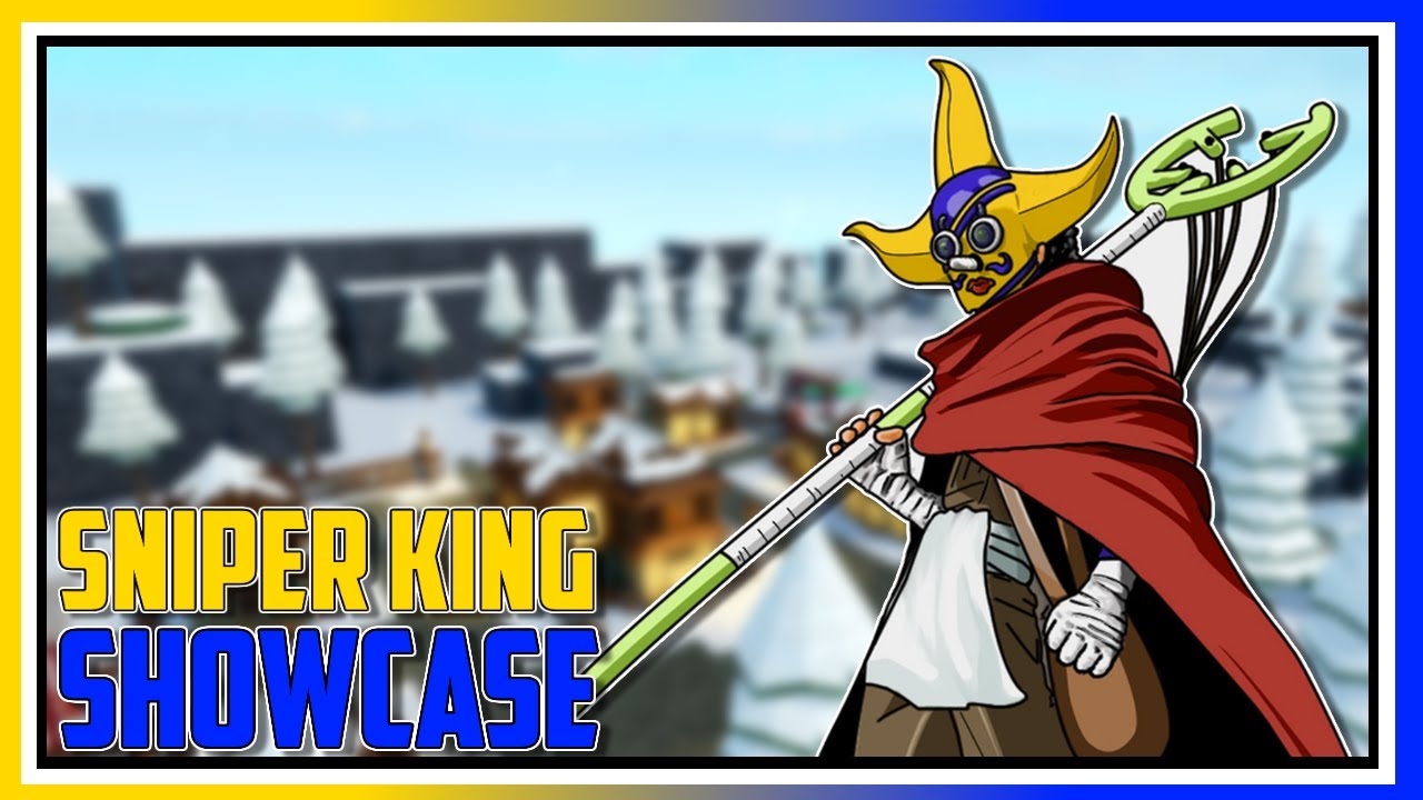 *NEW* 4★ USOPP/SNIPER KING SHOWCASE (All Star Tower Defense) - YouTube