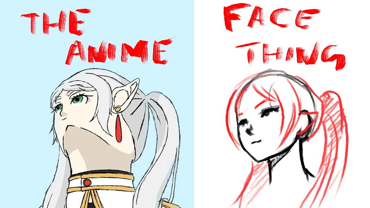 the anime face thing (and why upshots suck) - YouTube