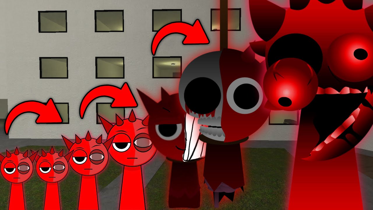 Nightmare Sprunki Oren wants me to bring her All Girls Babies Sprunki ...