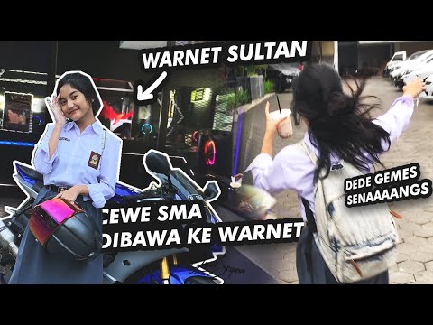 nyulik Dede Gemes SMA ke Warnet maen GTA