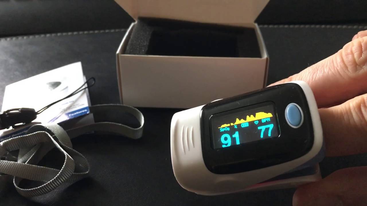 Fingertip Pulse Oximeter Sauerstoffsättigungs- und Pulsmesser - YouTube