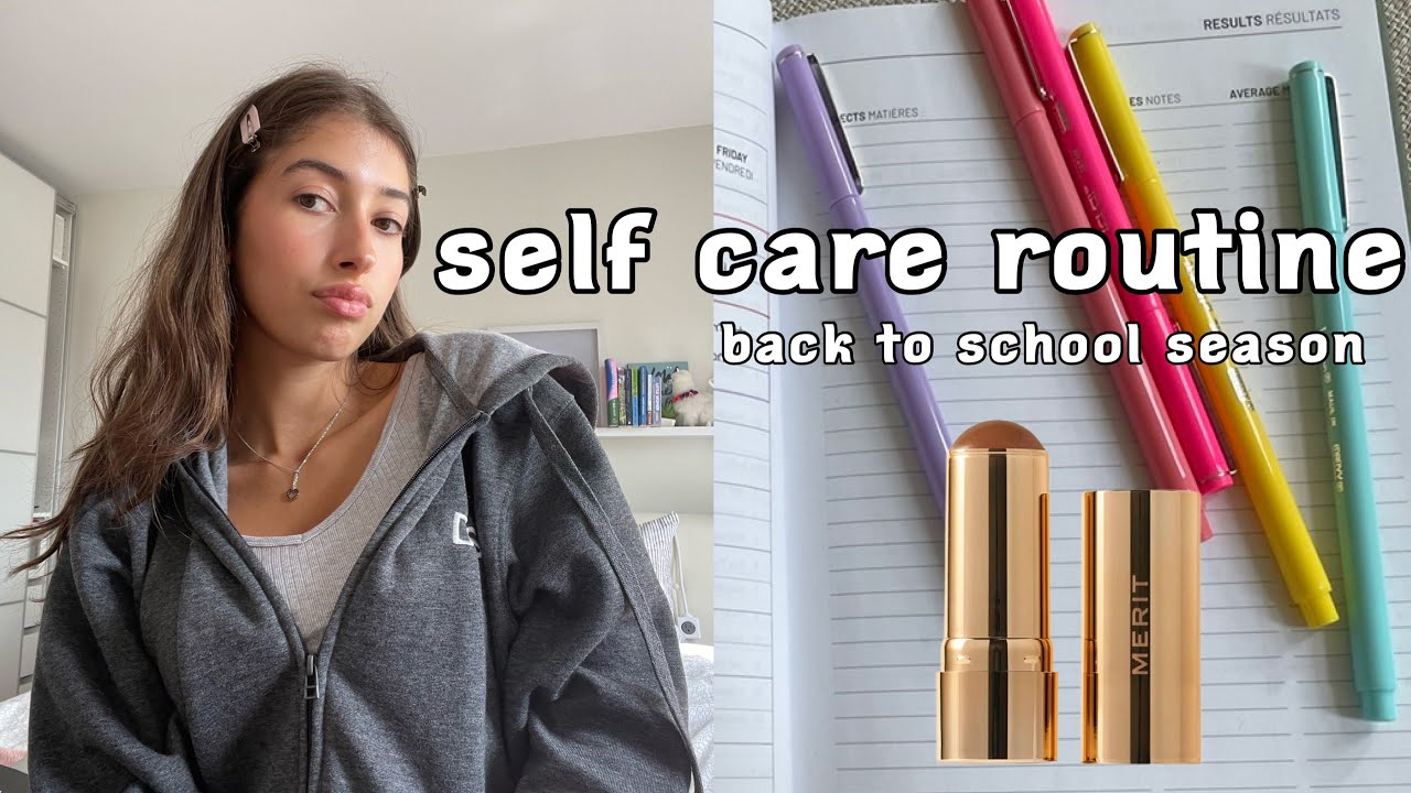 self care routine | back to school preparation.. - YouTube