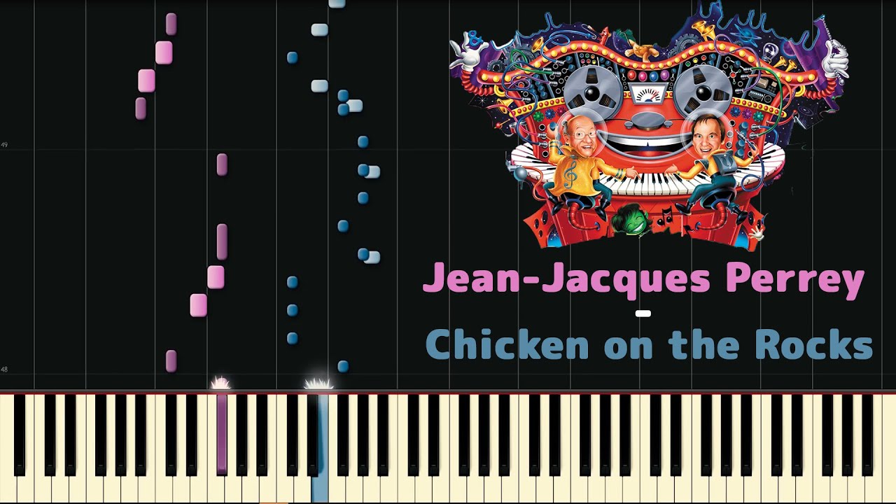 Jean Jacques-Perrey & Dana Countryman - Chicken On The Rocks (paino ...