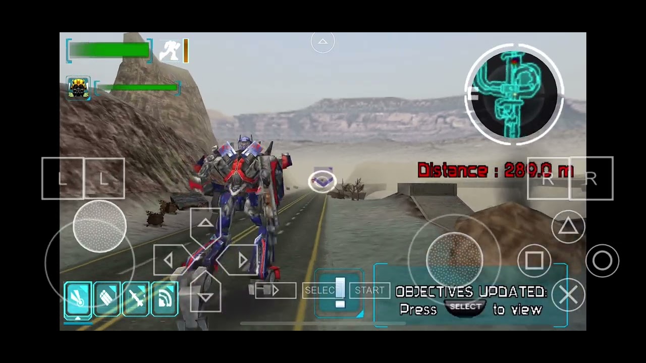 Transformers PPSSPP emulator - YouTube