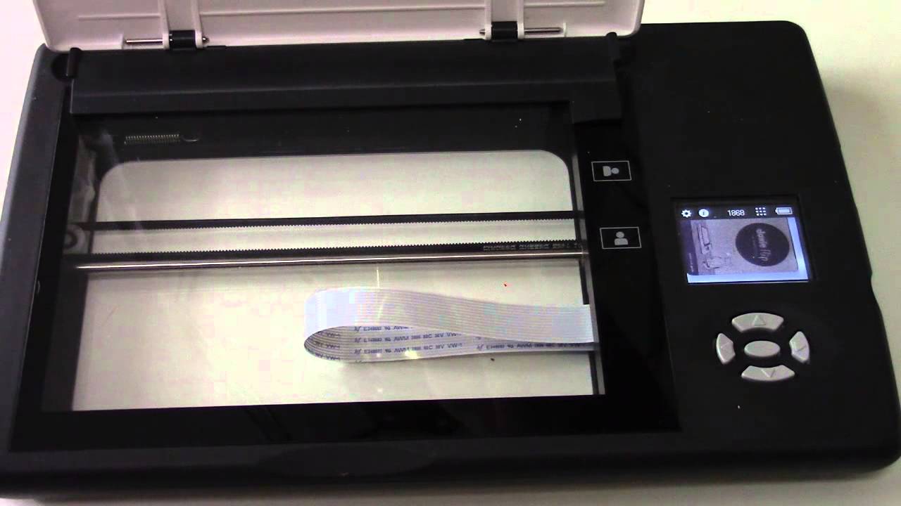 Apparent Doxie Flip Portable Flatbed Scanner - YouTube