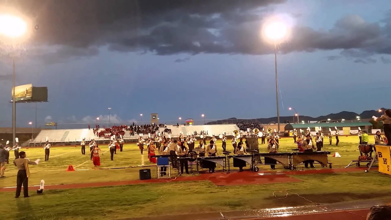 Bonanza High School Marching Band @ Silverado HS - YouTube