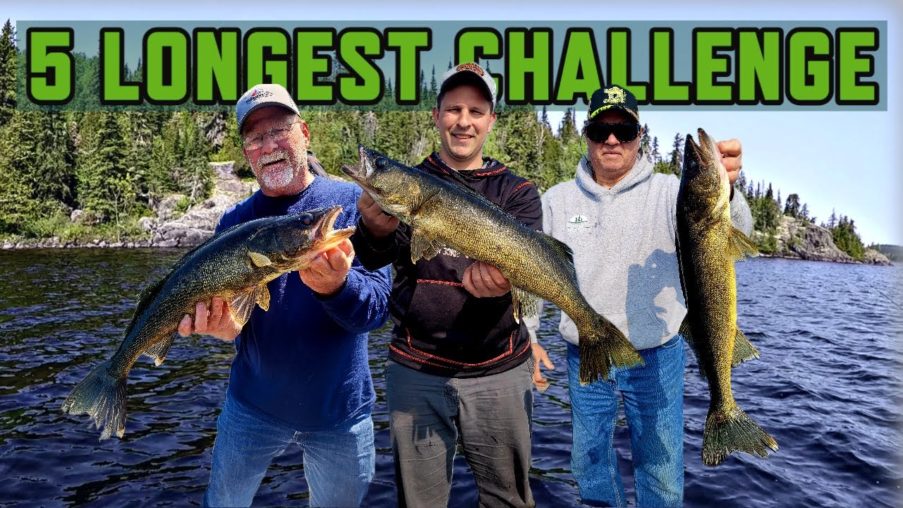 Fishing for 5 Longest Walleye - YouTube