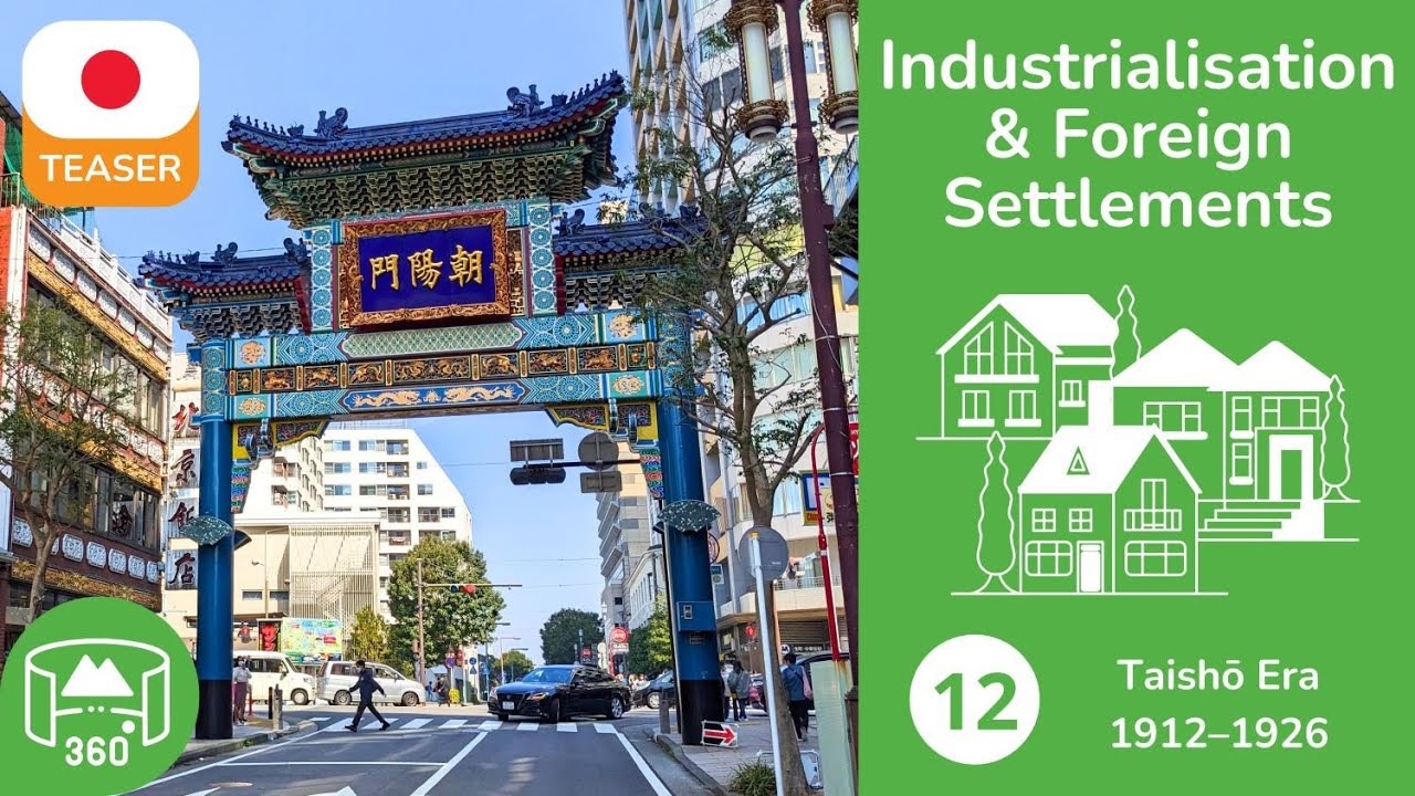 Japan's Foreign Settlements | Episode 12 Teaser | VR Series 360 3D 8K ...