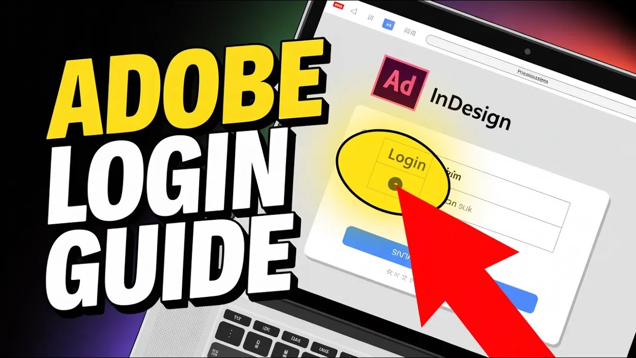 How to Log In to Your Adobe InDesign Account – Easy Guide - YouTube
