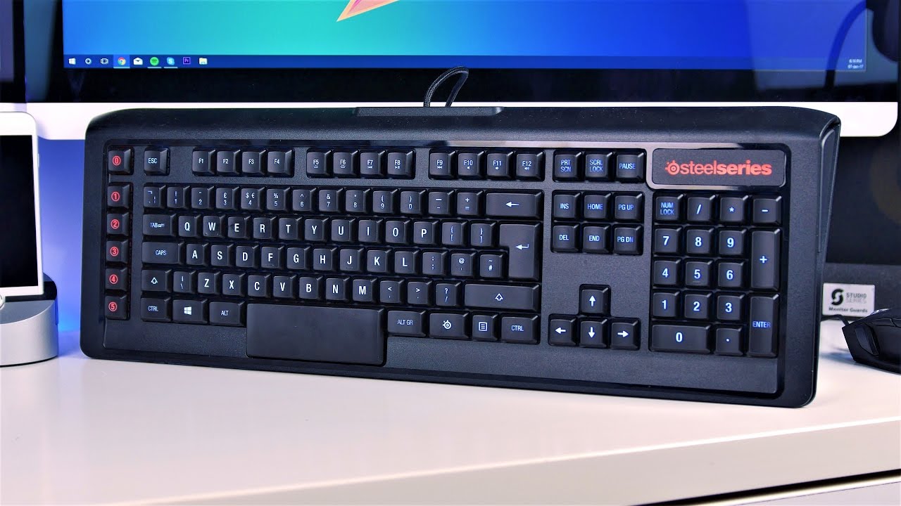 Steelseries APEX M800 Gaming Keyboard Review (4K) - YouTube