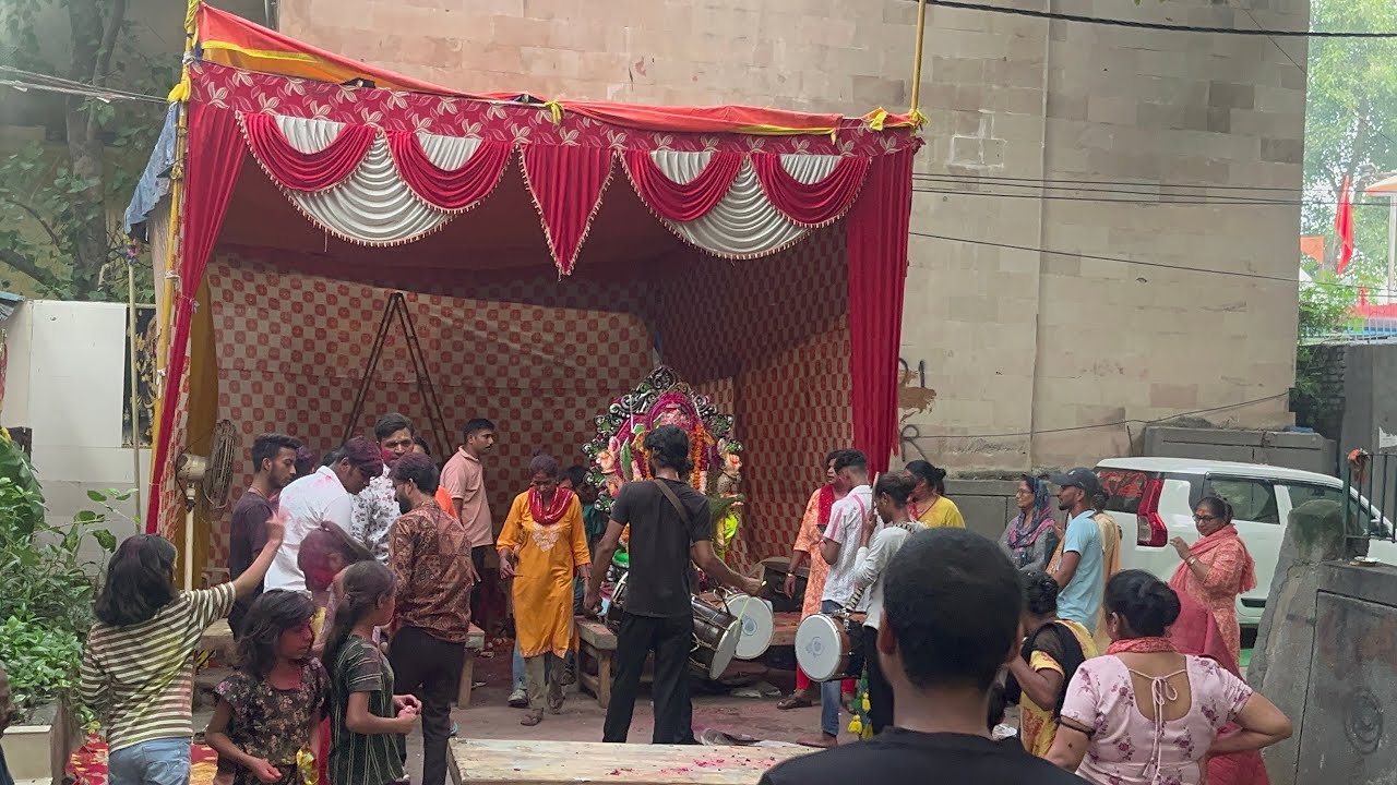 Ganesh Visarjan 🙏 Ganpati Bappa Morya (jai guru ji - YouTube