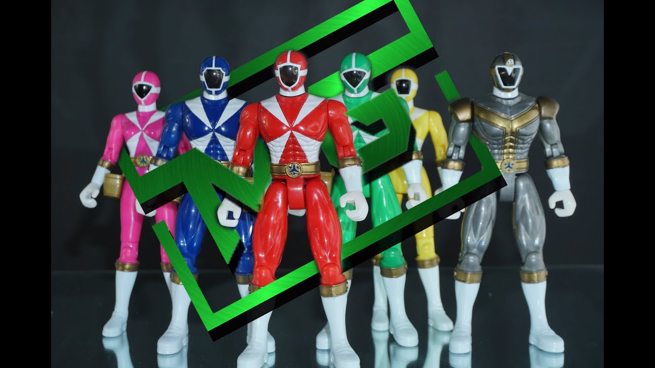 Lightspeed Rangers Action Figures Toy Review I Power Rangers ...