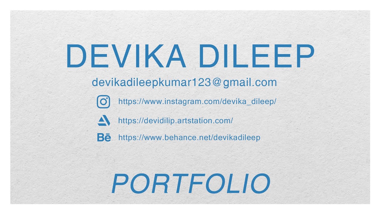 Show-reel - Devika Dileep - YouTube